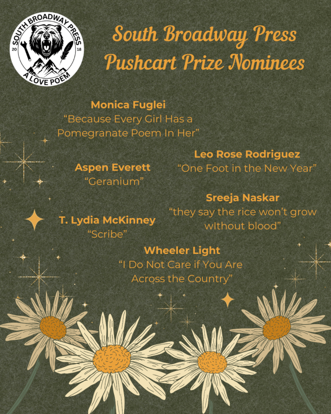 2026 Pushcart Prize Nominations – south broadway press